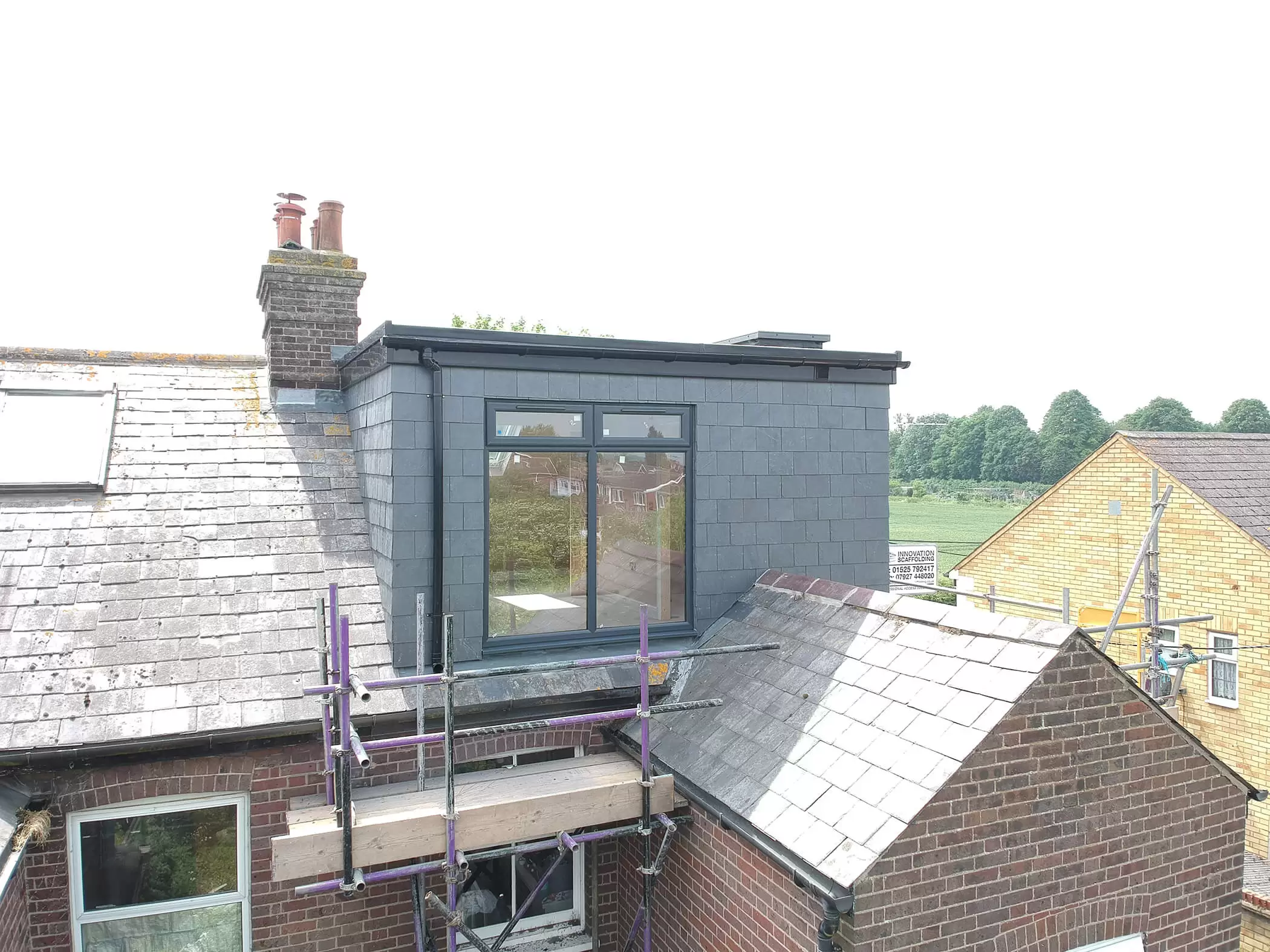 Pitstone Flat Roof Dormer - DJ Moore Lofts