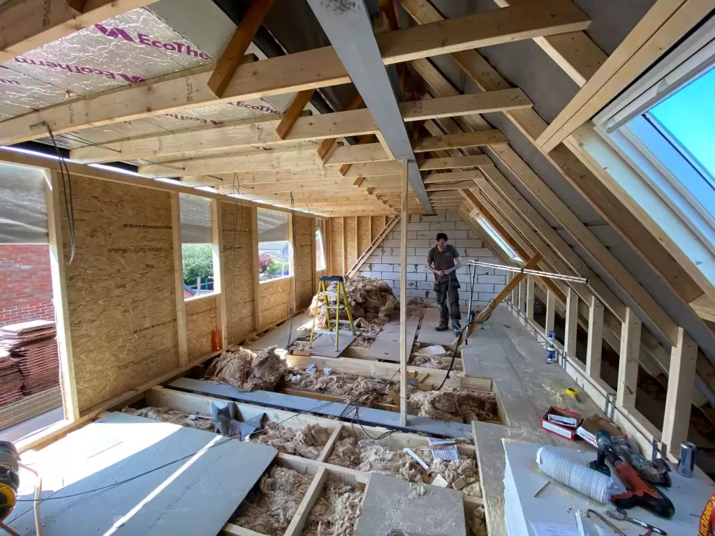 Two Pitched Roof Dormer Loft Conversion, Bedford - DJ Moore Lofts
