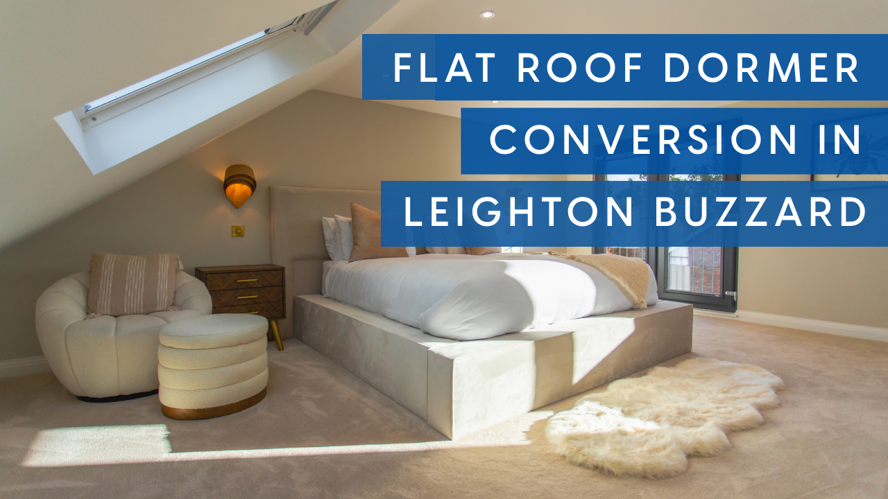 Flat Roof Dormer In Leighton Buzzard - DJ Moore Loft
