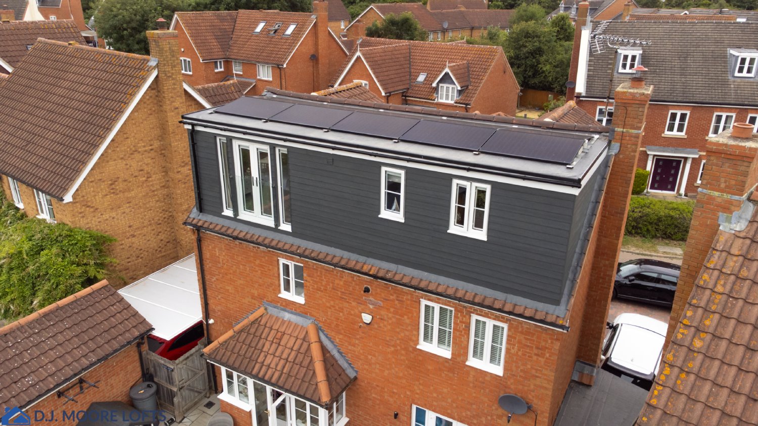 Large Rear Dormer Conversion In Bedford - DJ Moore Lofts